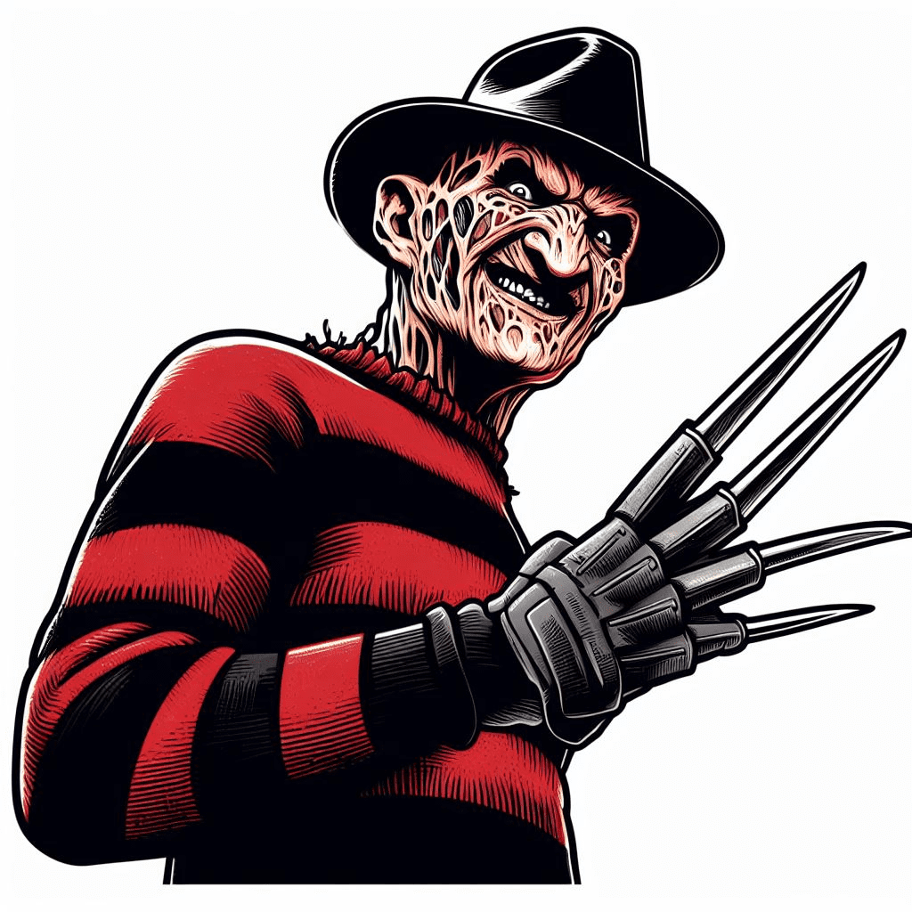 Scary Freddy Krueger Clipart ClipartLib